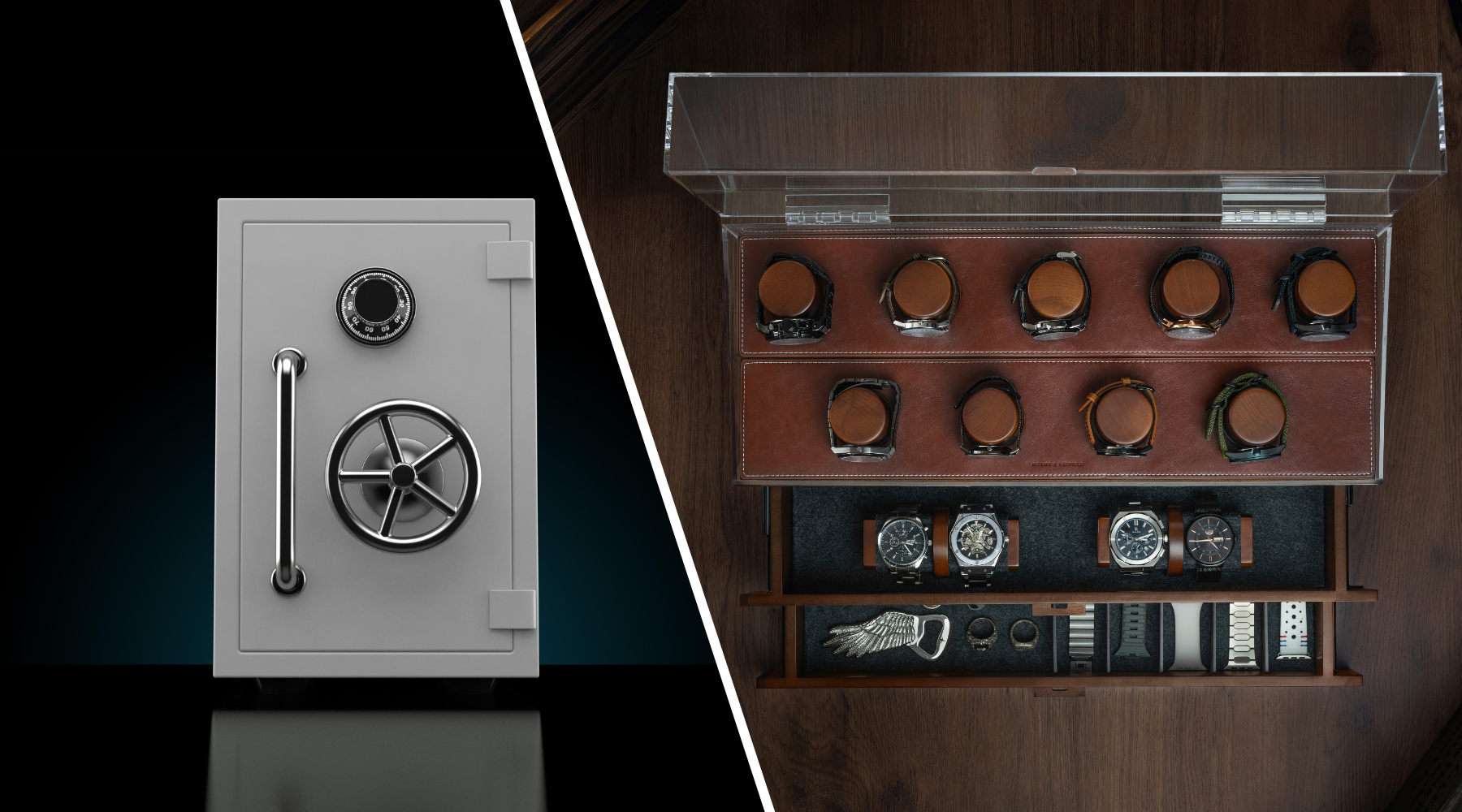 Watch Box vs Safe: What is the Best Way To Store Your Watches? - Holme ...