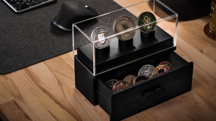 Podium Coin Display Case | Case for Coins | Protecting Coins - Holme ...