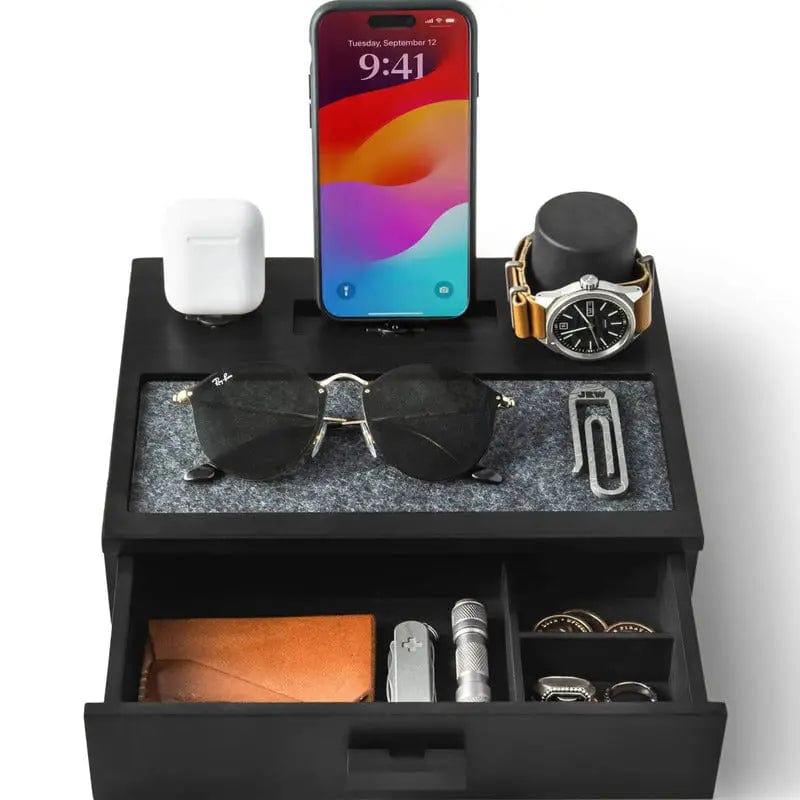 The Hub Nightstand Organizer | Charging Station | Desk Organizer ...