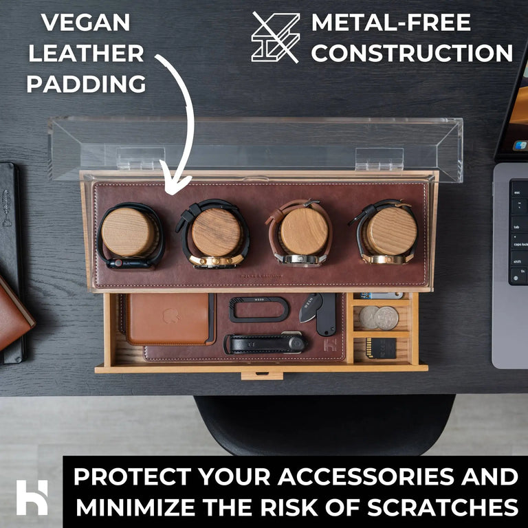 The Watch Deck Pro | Watch Display Case | Watch Box - Holme & Hadfield