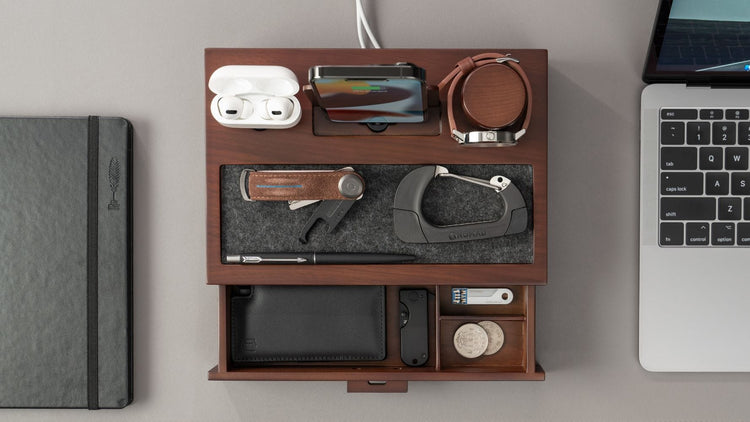 The Hub Nightstand Organizer | Charging Station | Desk Organizer ...